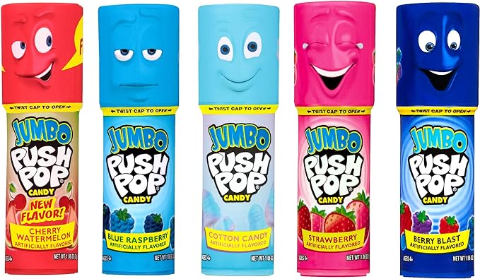 Jumbo Push Pop – Our Sweet Indulgence